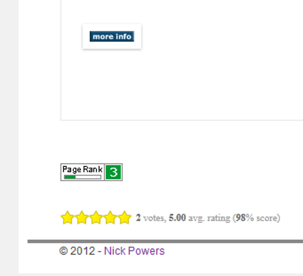 Google Rank Badge para WordPress - Descargar
