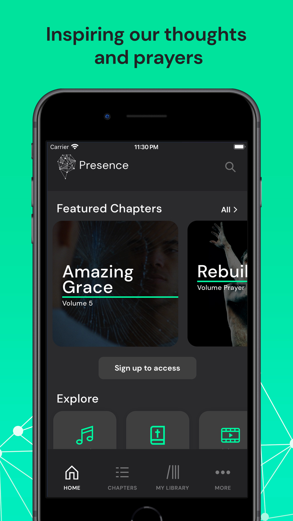 Presence Project App for iPhone - Download