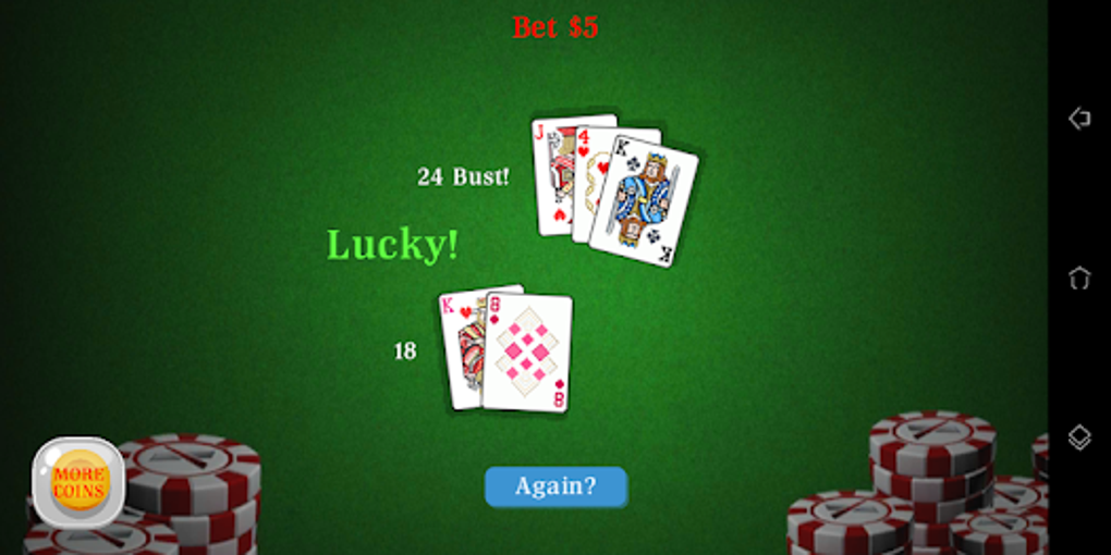 Blackjack 21 - card game for Android - Download