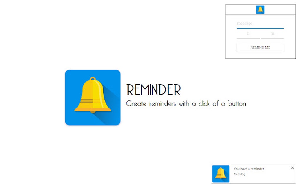 Reminder pour Google Chrome - Extension Télécharger