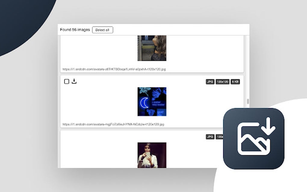 Image Downloader pour Google Chrome - Extension Télécharger
