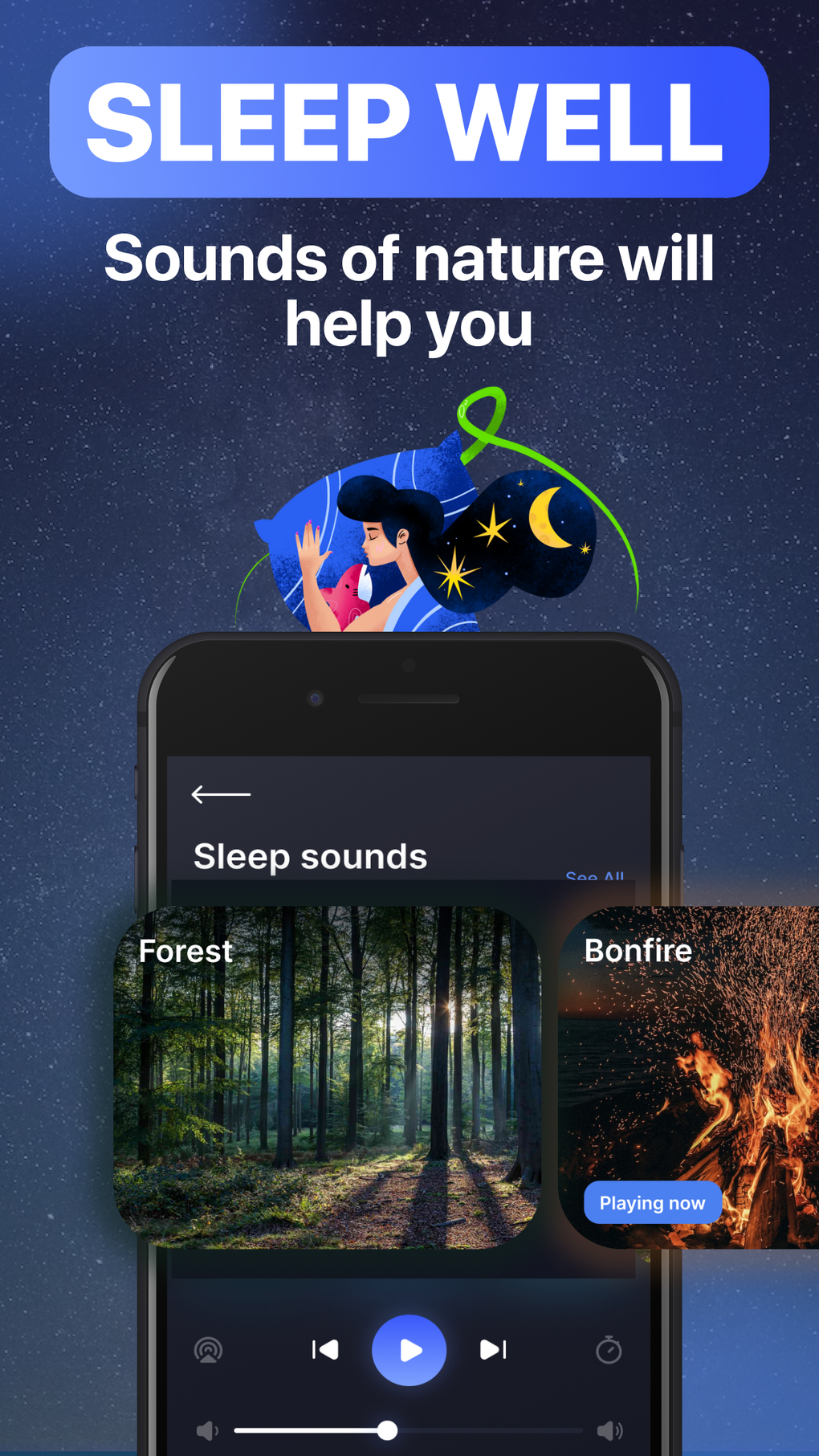 Sleep Sounds: White Fan Noise for iPhone - Download