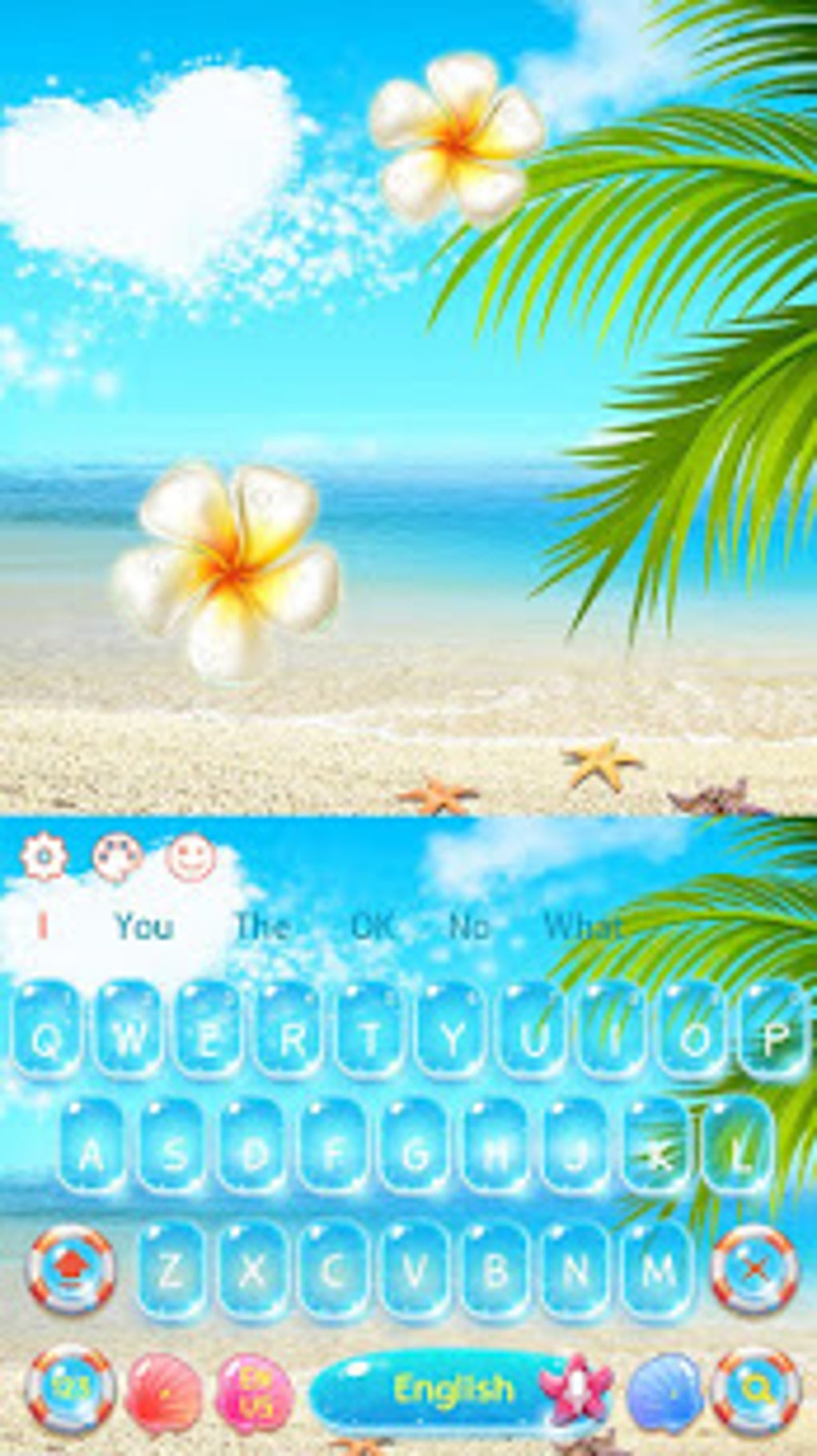 Sunny beach keyboard para Android - Descargar