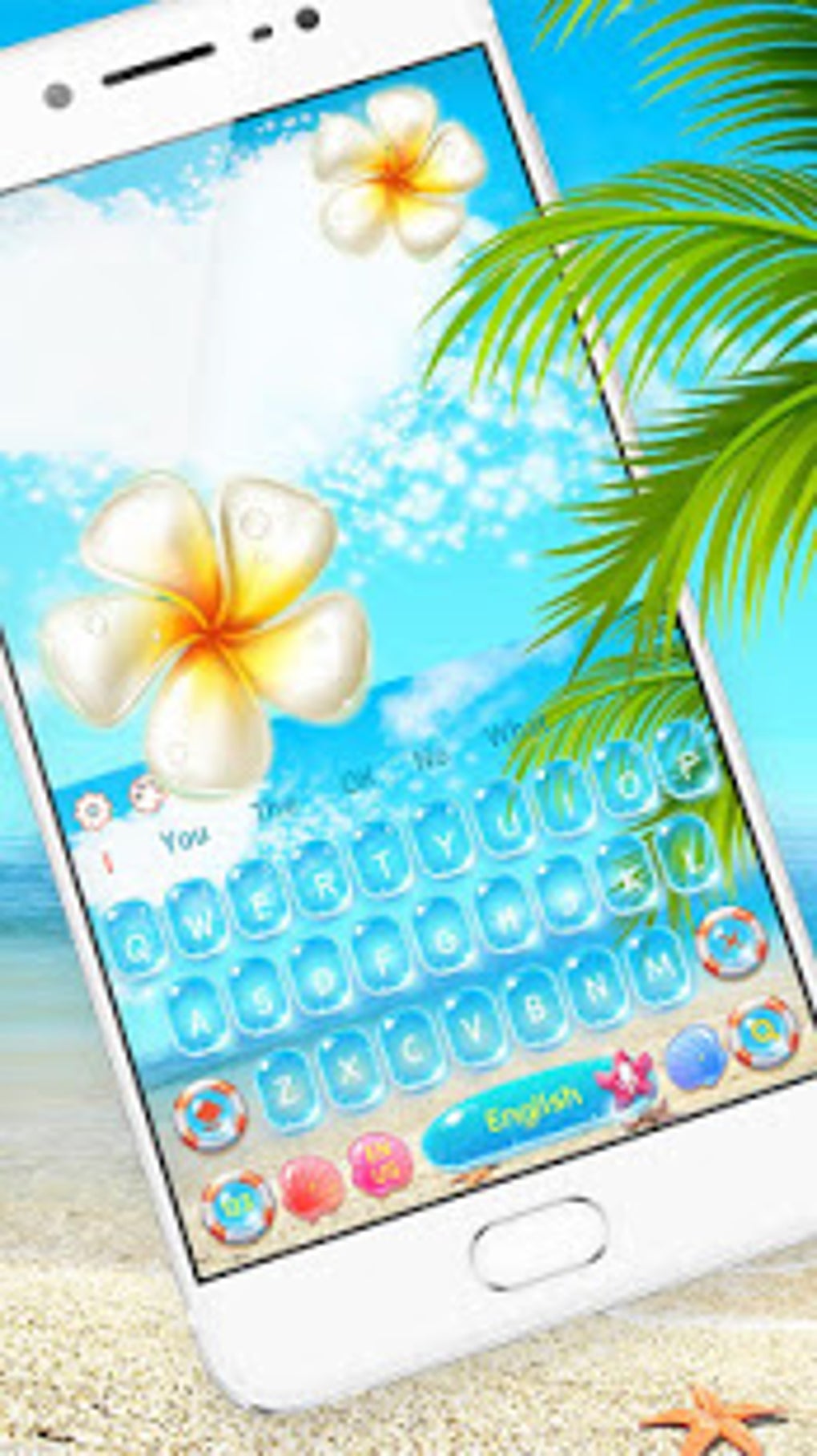 Sunny beach keyboard para Android - Descargar