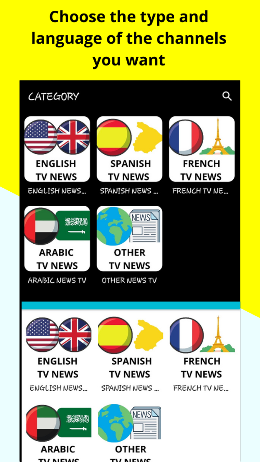 News TV Live - World channels for Android - Download