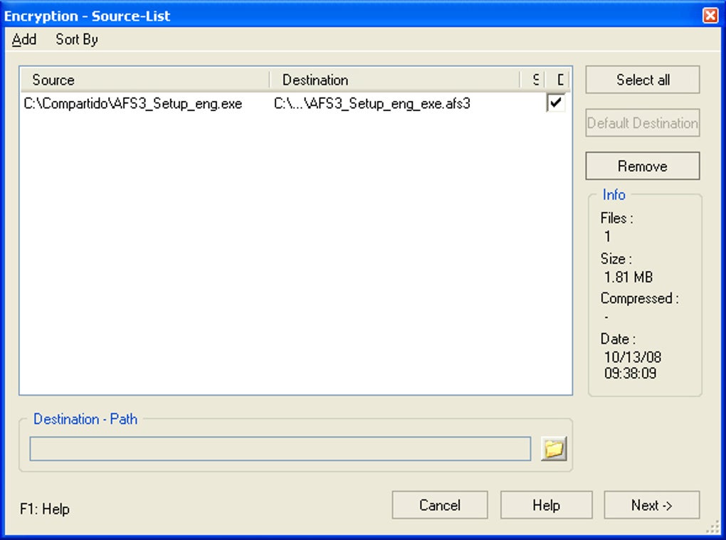 Advanced File Security - Descargar