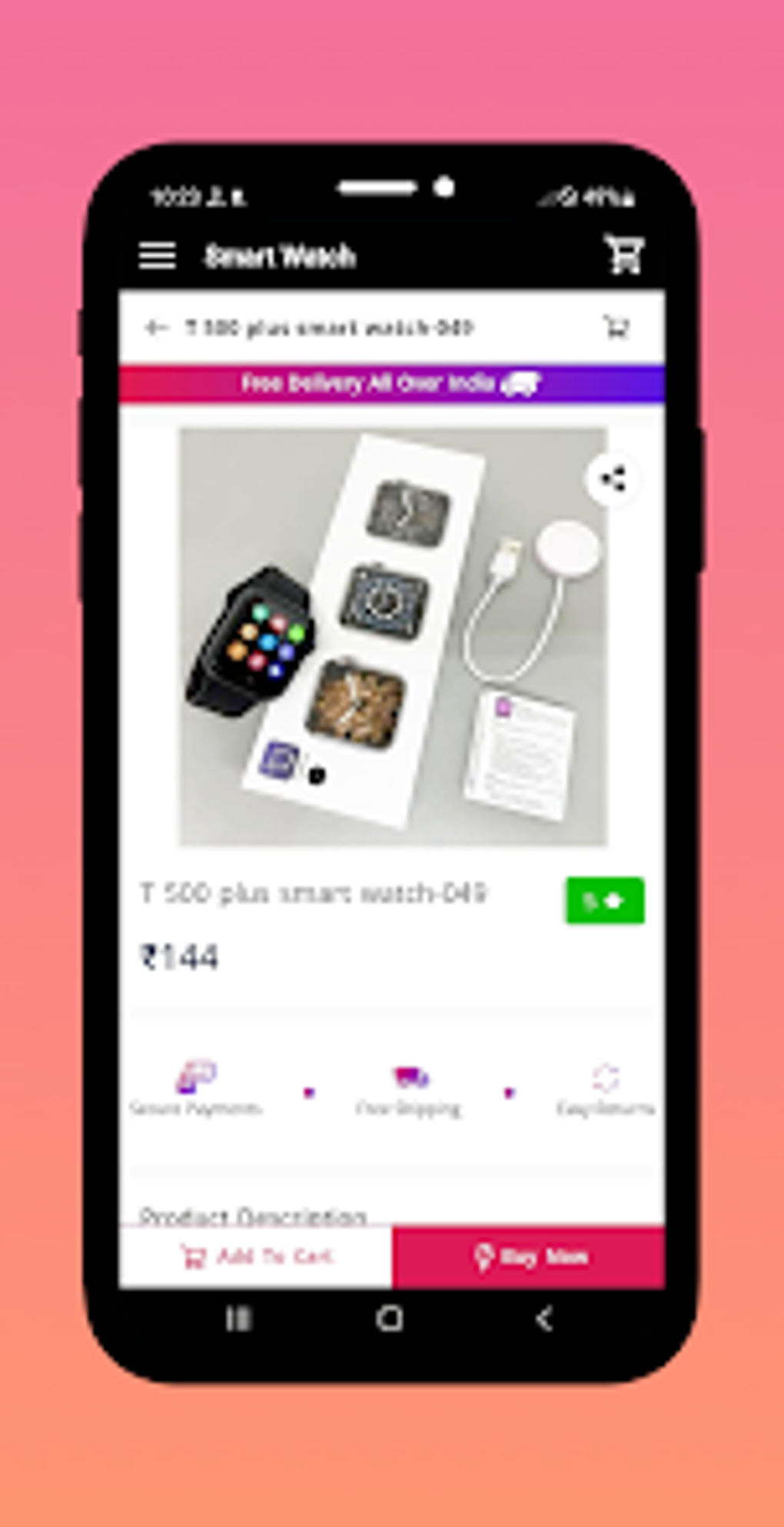 Smart Watch Online Shopping for Android - Download