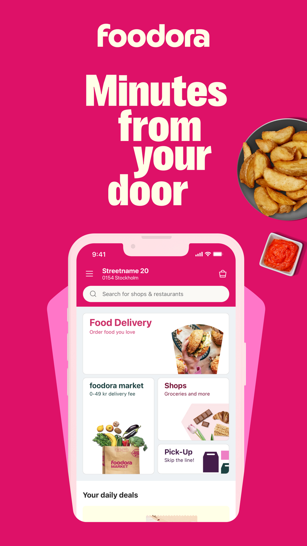 foodora Denmark: food delivery for iPhone - Download