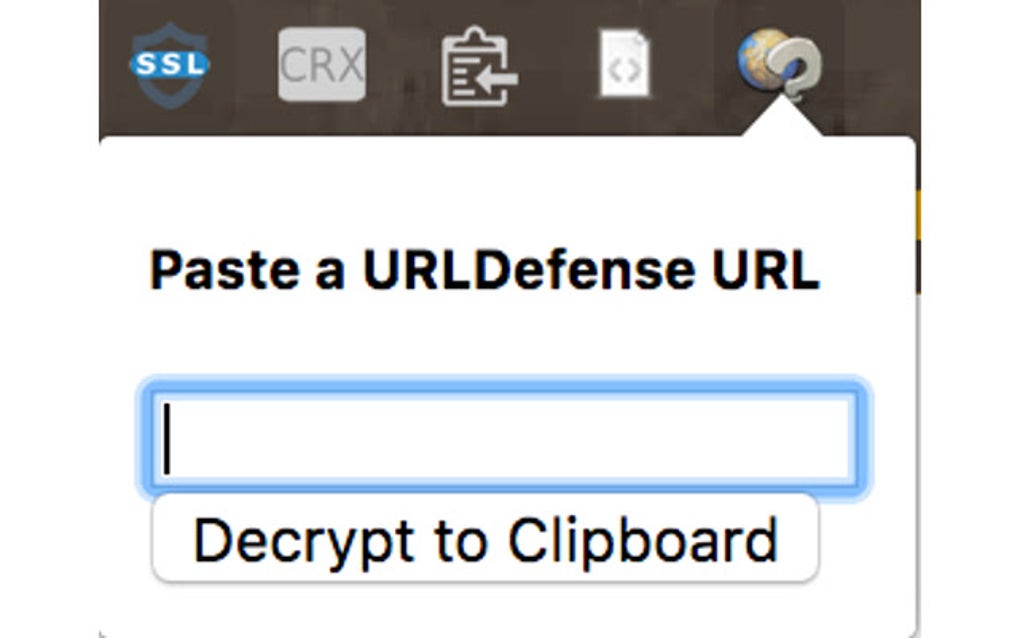 URLDefenseDecoder for Google Chrome - Extension Download