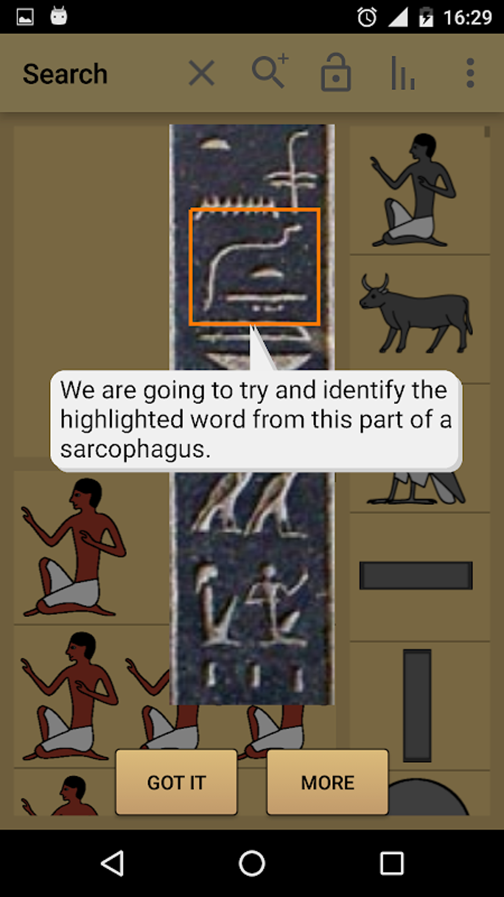 English/Hieroglyph Dictionary APK for Android - Download