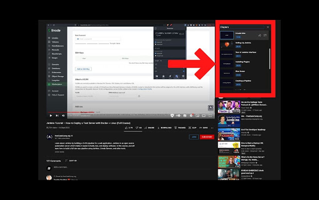 Auto Load YouTube Video Chapters for Google Chrome - Extension Download