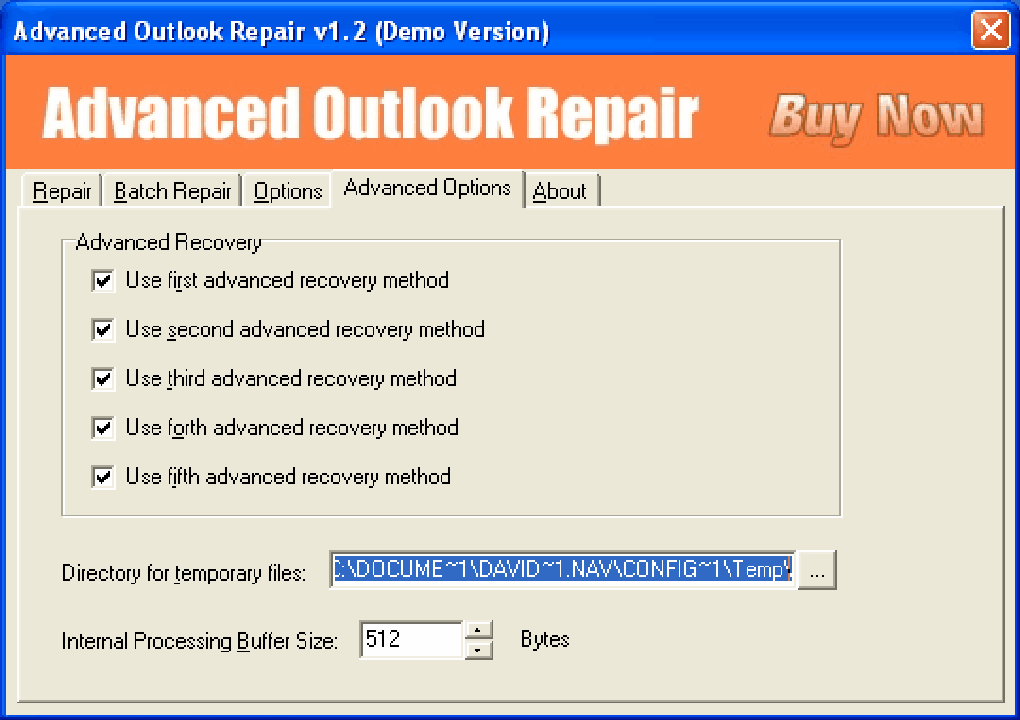 Advanced Outlook Repair - Descargar