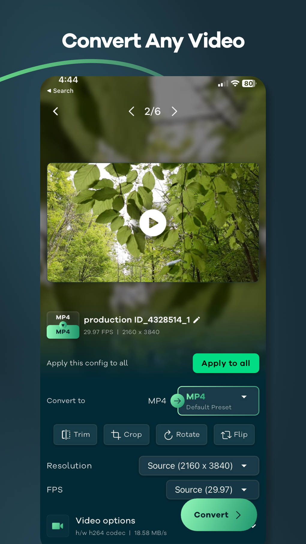 Video Converter Compressor para iPhone - Descargar