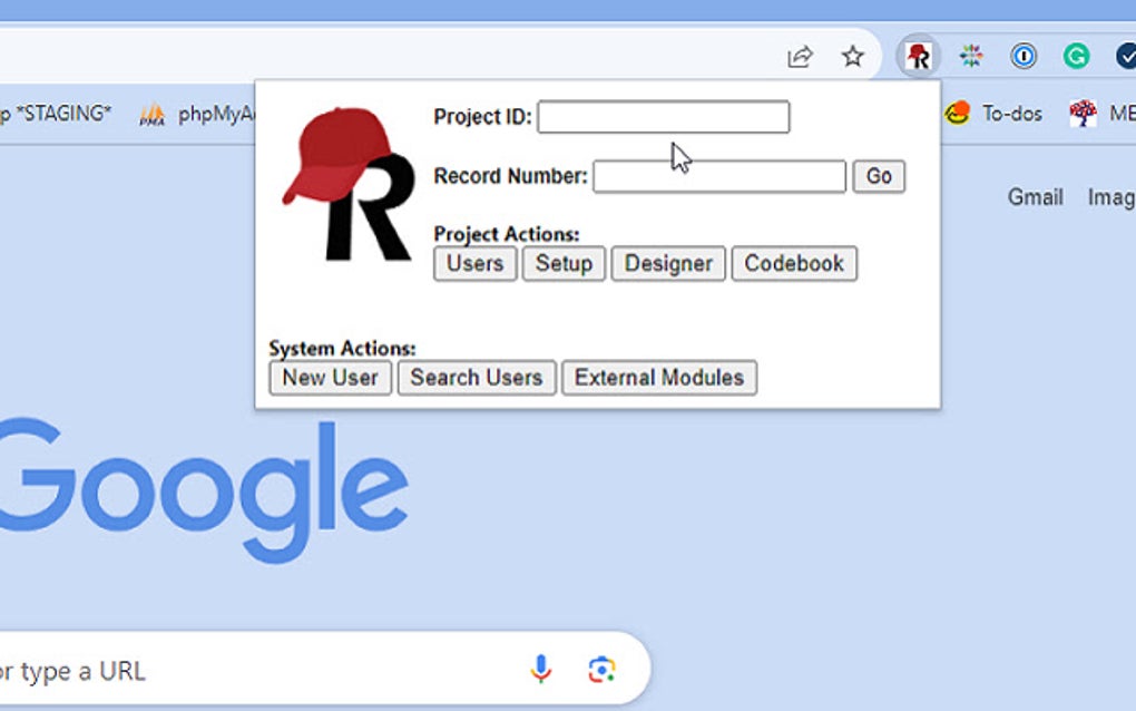 REDCap Browser Extension for Google Chrome - Extension Download