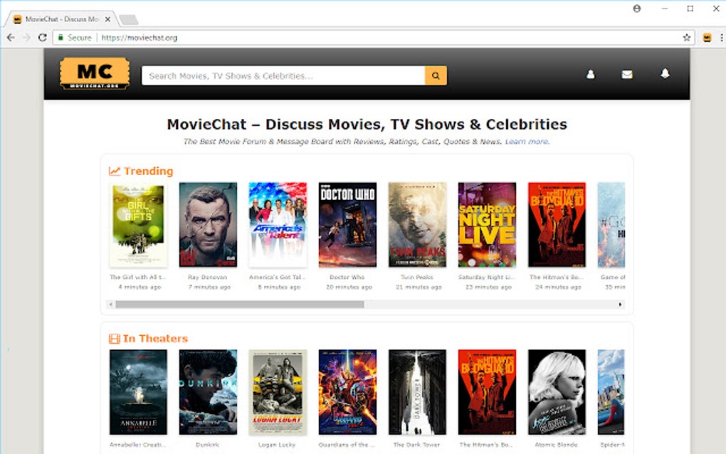 MovieChat for Google Chrome - Extension Download