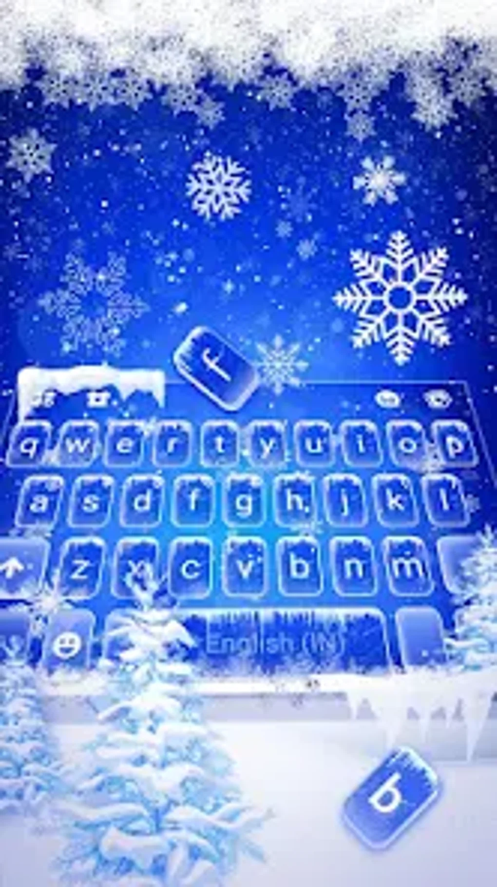 Froze Snowflakes Theme for Android - Download