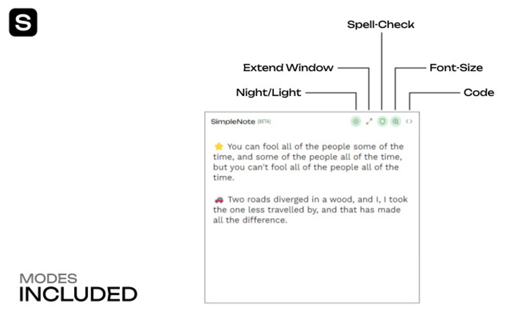 SimpleNote for Google Chrome - Extension Download