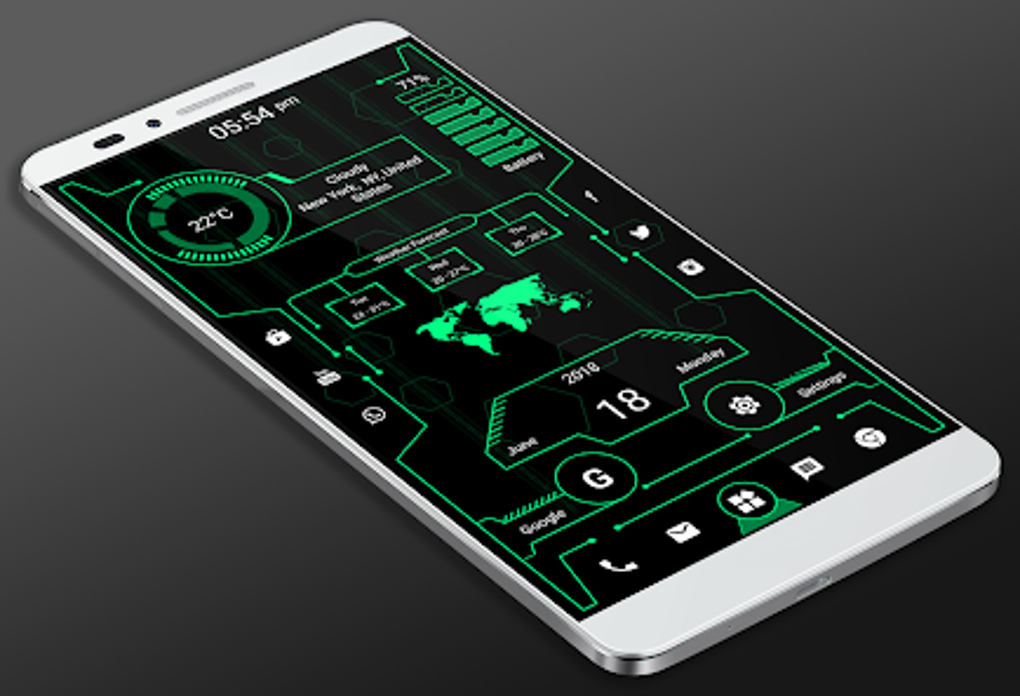 Futuristic Launcher 2 Applock APK for Android - Download