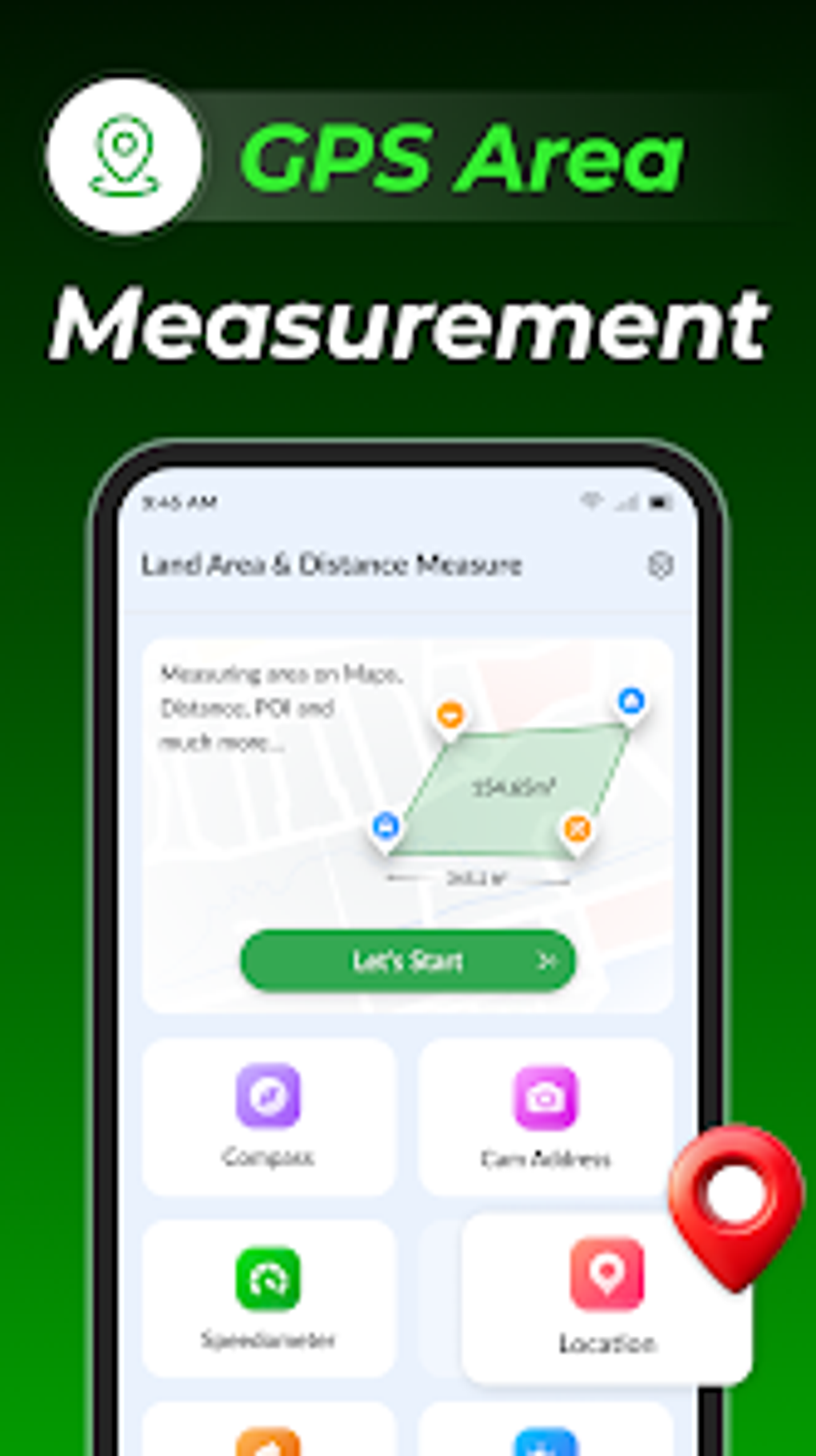 Land Area Distance Measure for Android - Download Land Area Distance Measure for Android - Download