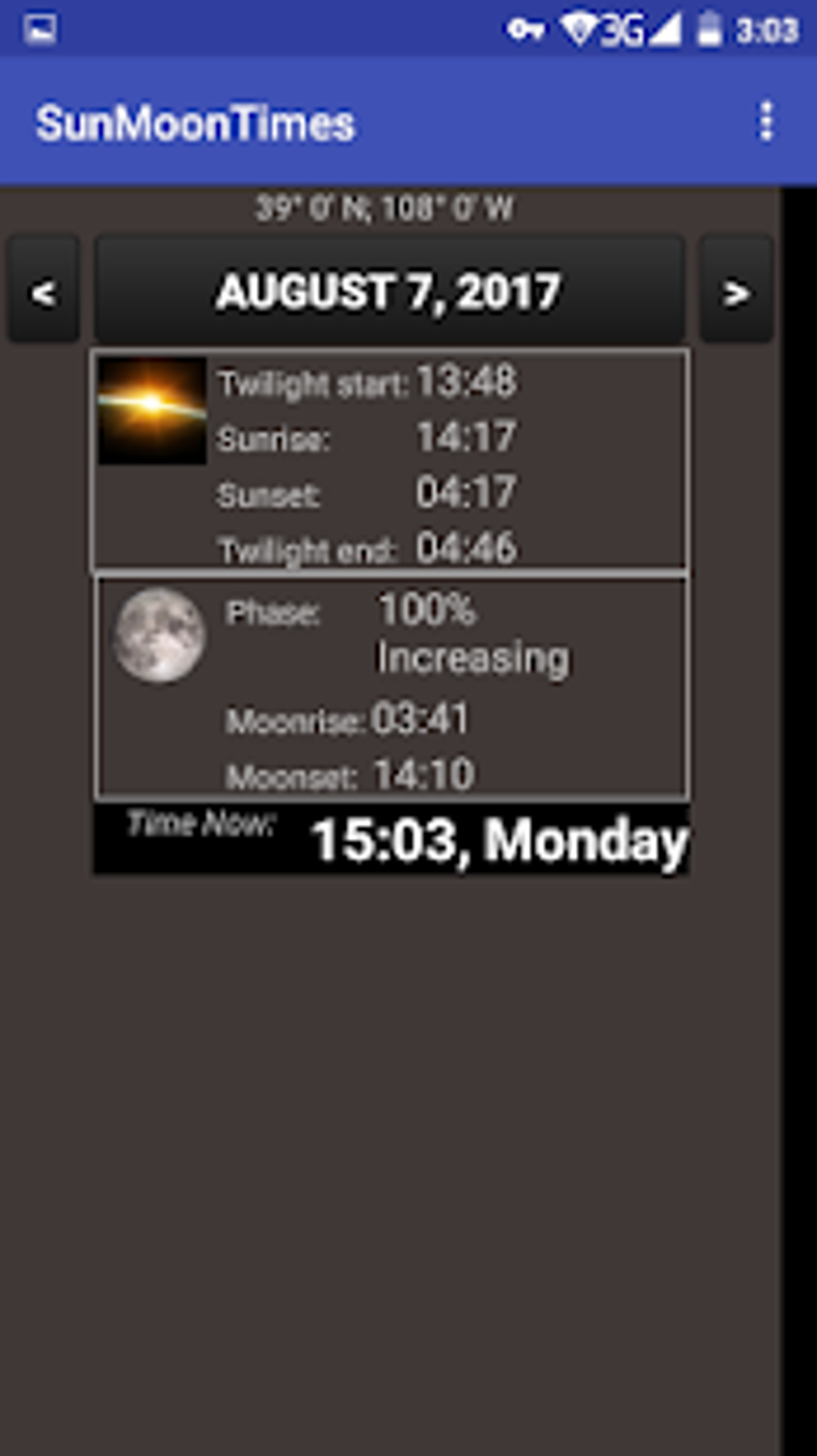 Sun Moon Times APK for Android - Download