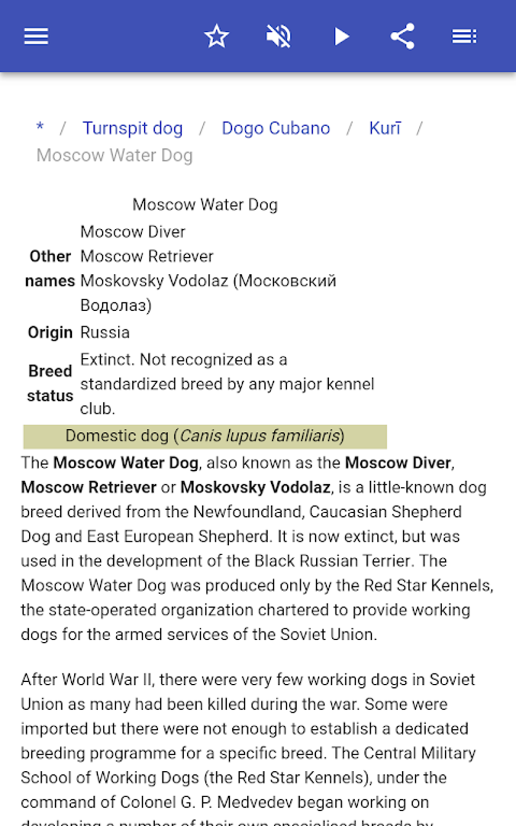 Dog breeds APK for Android - Download