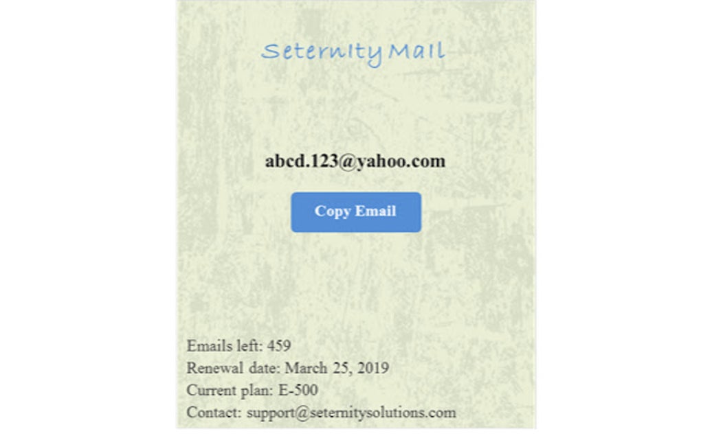 Seternity Mail for Google Chrome - Extension Download