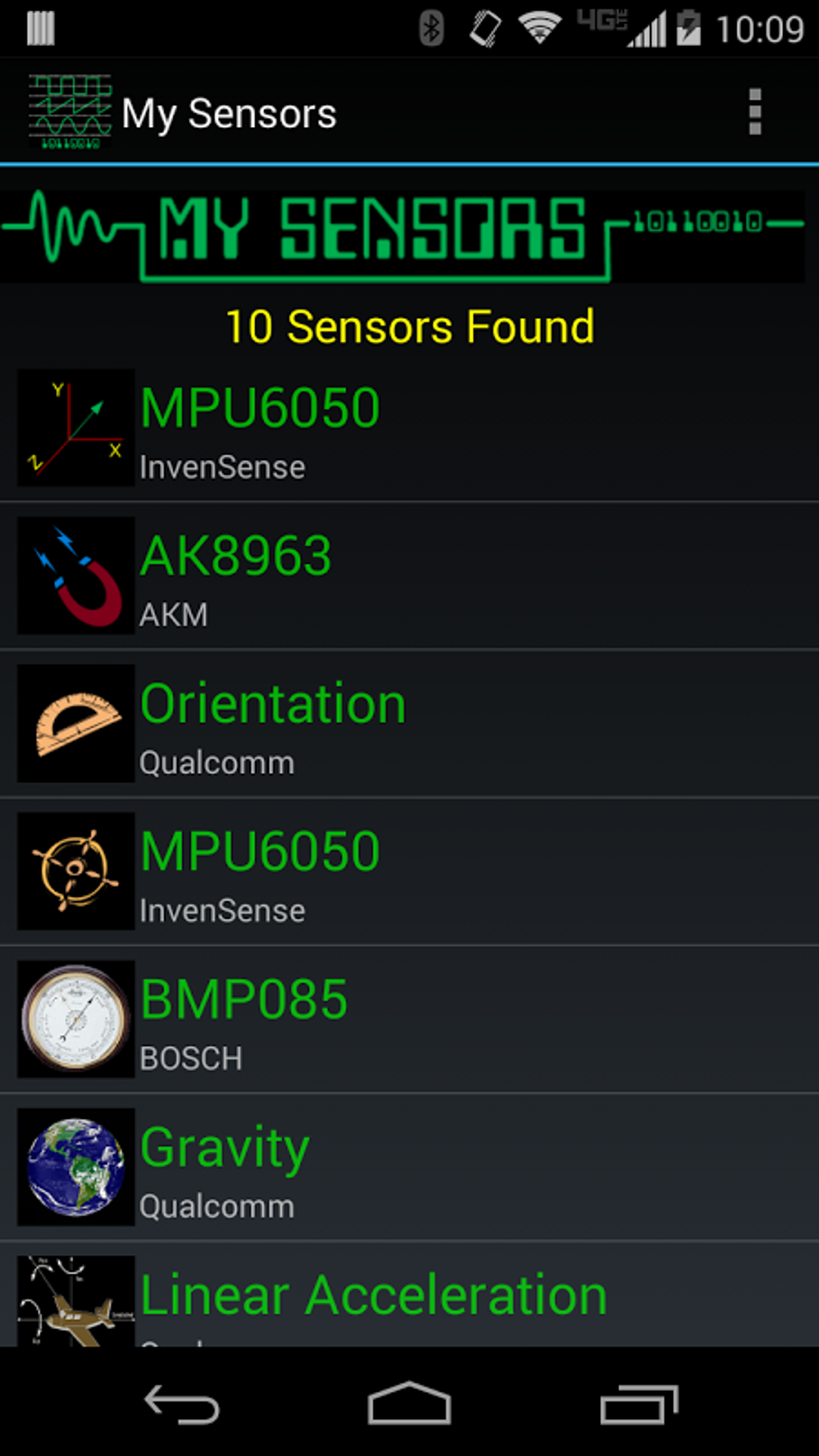 My Sensors APK для Android — Скачать My Sensors APK для Android — Скачать
