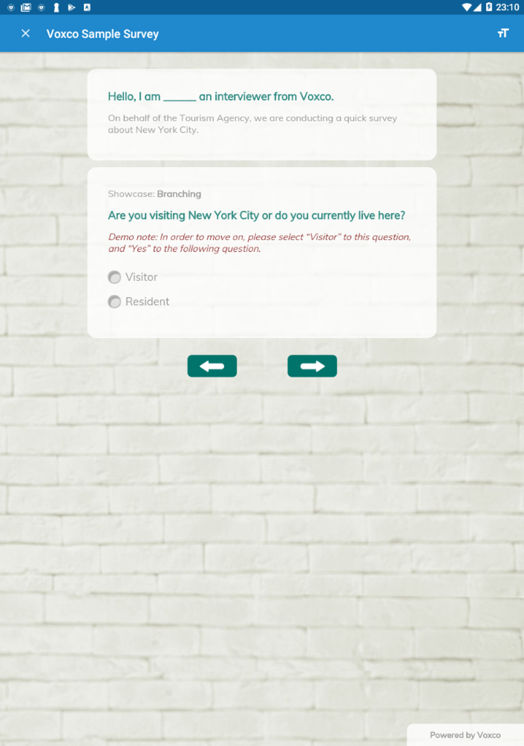 Voxco Mobile Offline V3 para Android - Descargar