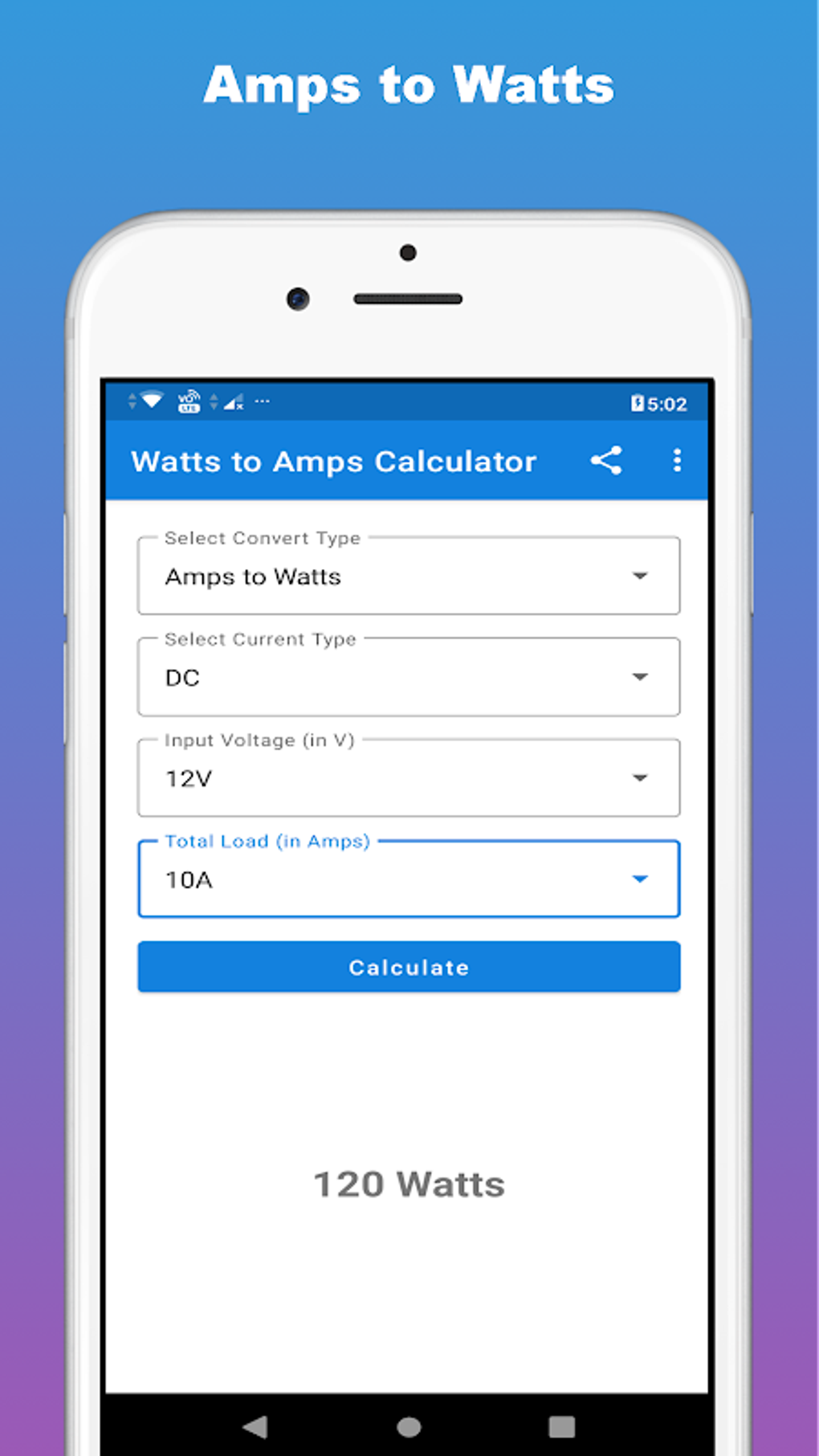 Inverter Battery Calculator para Android - Descargar