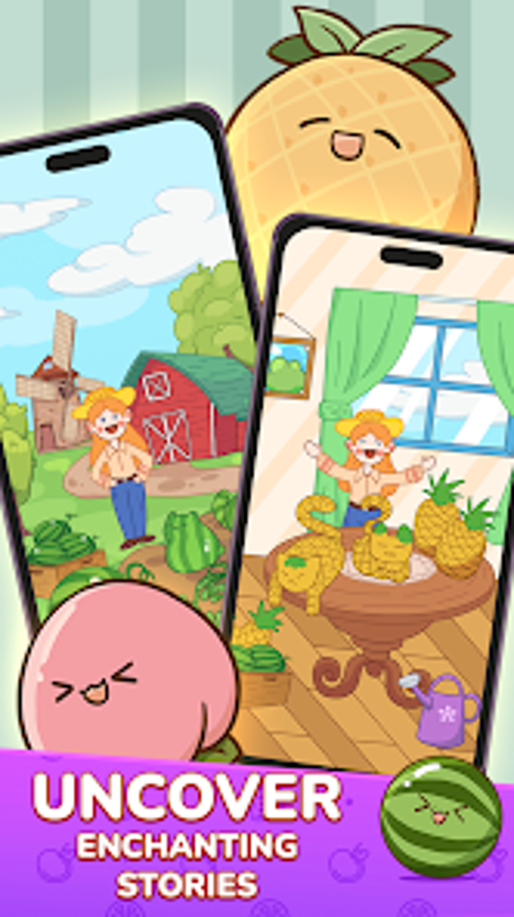 Juicy Merge: Fruit Drop Game สำหรับ Android - ดาวน์โหลด