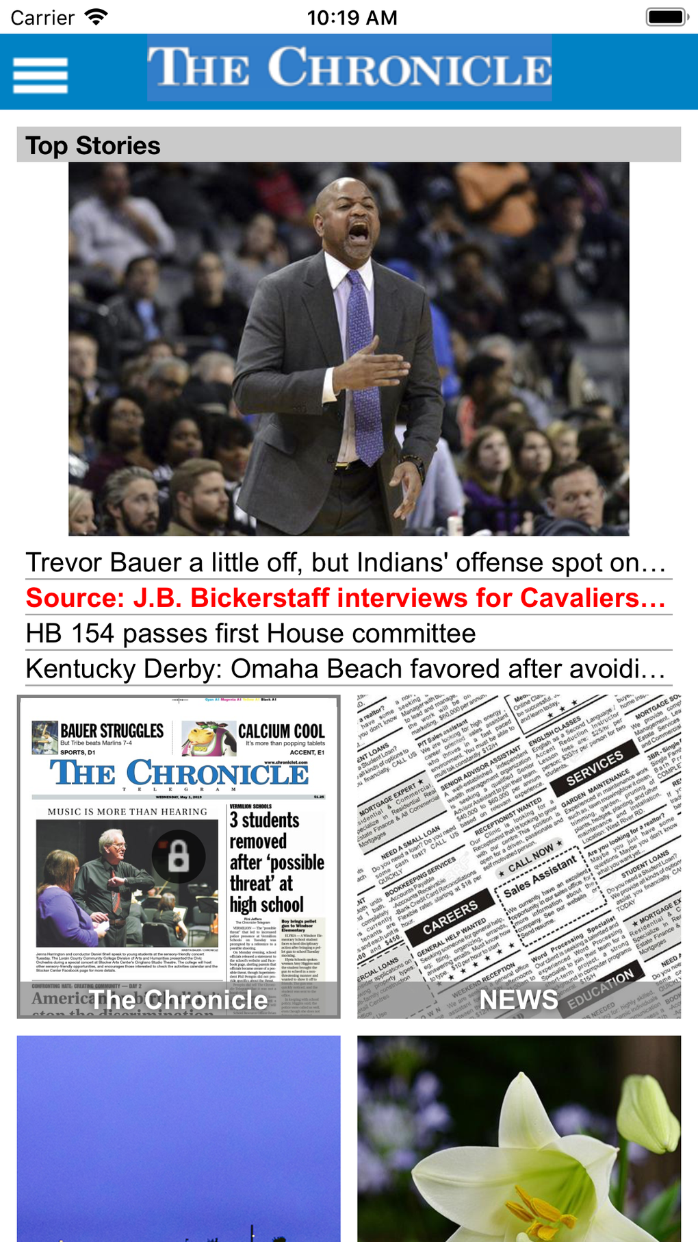 iPhone 용 Chronicle Telegram Eedition - 다운로드