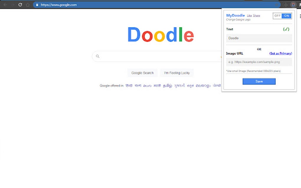 My Doodle для Google Chrome - Расширение Скачать
