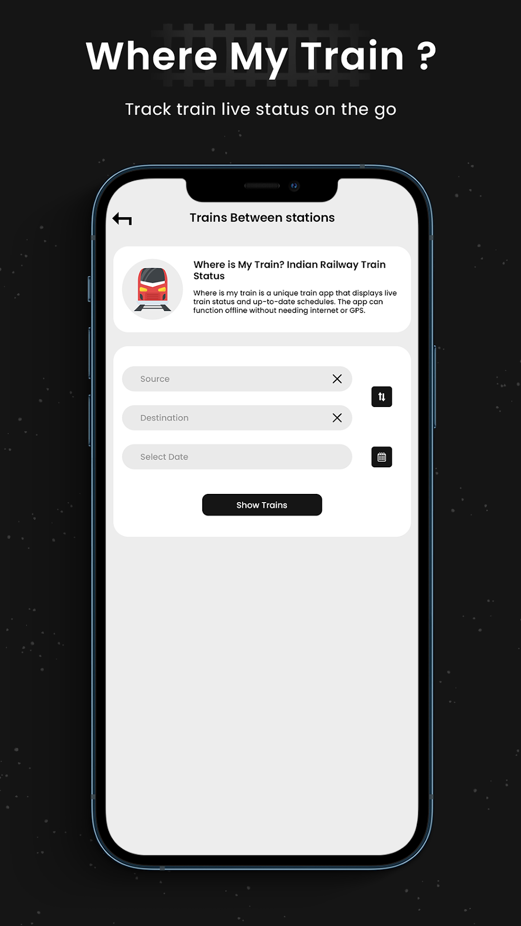 Android 용 Indian Railway PNR staus - Train Live Status - 다운로드