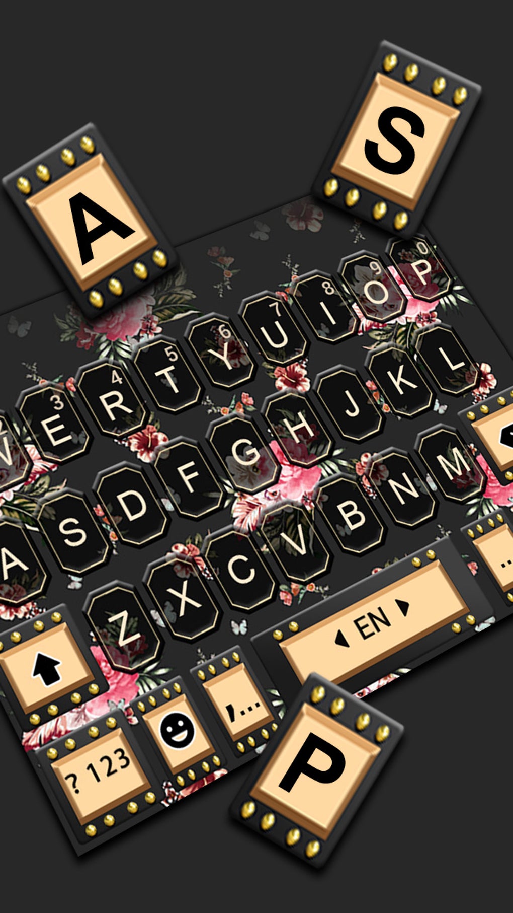 Vintage Floral Theme for Android - Download