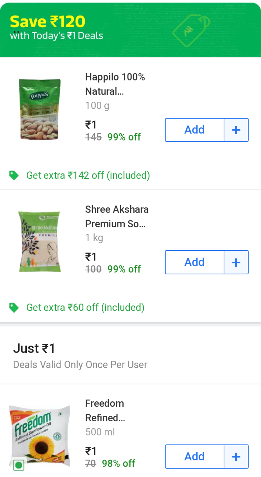 1 Rupee Shopping App 1 Rupee Store for Android - Download