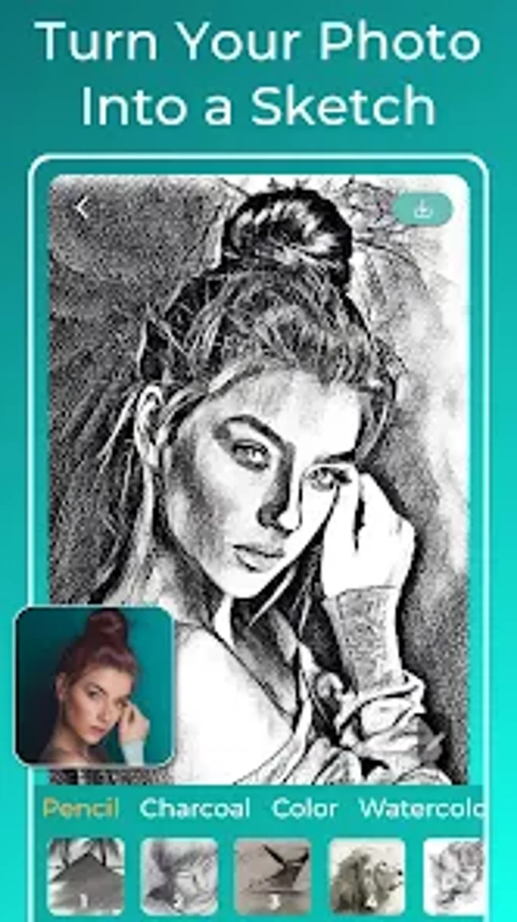 SketchPic Pencil Photo Sketch for Android - Download