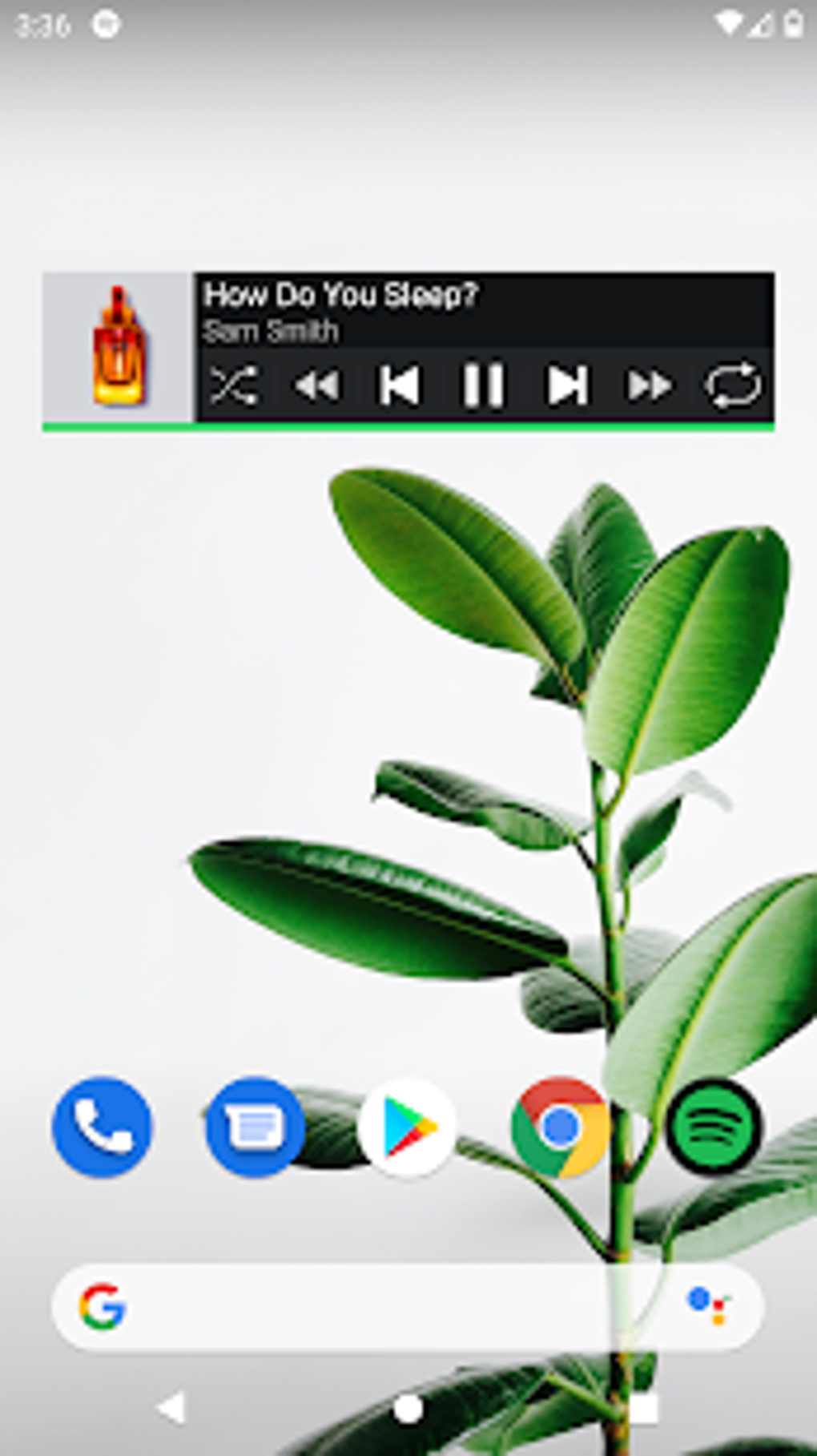SpotWidgetX - Puts Android back into Spotify (Android) - Download