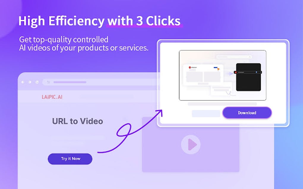 LAiPIC.AI: Quickly turn URL links into controlled AI videos para Google ...
