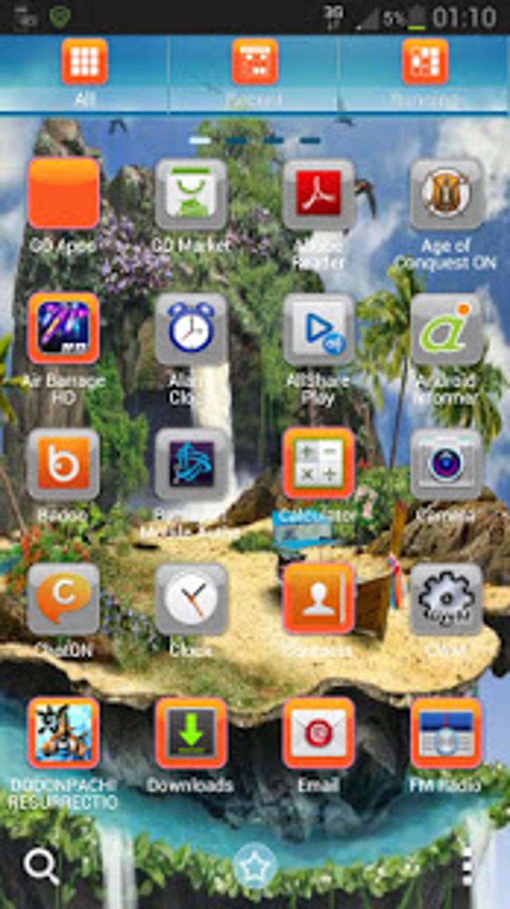 Theme Tropical GO Launcher EX APK for Android - Download