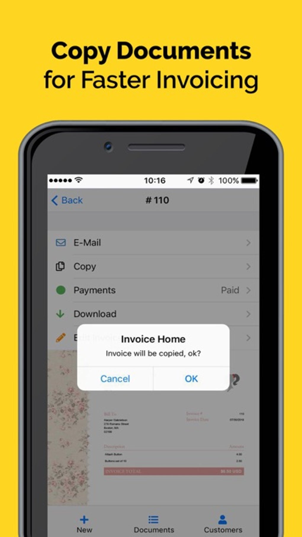 Invoice Maker Billing App para iPhone - Descargar
