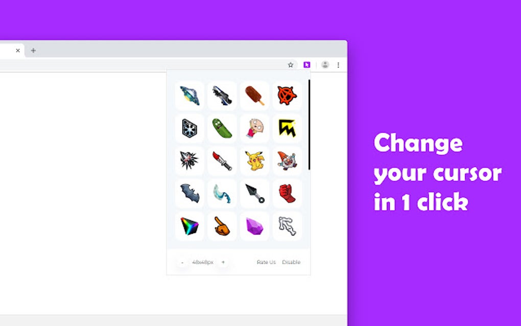 Cool Cursors for Google Chrome - Extension Download
