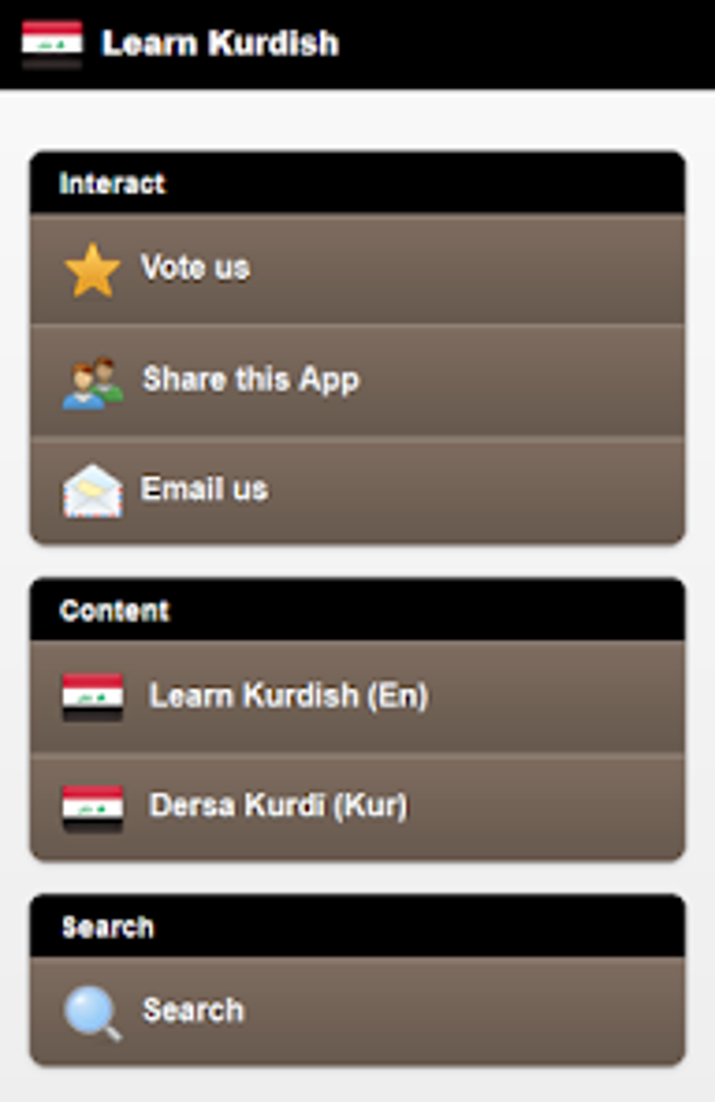 Learn Kurdish Language for Android - Download