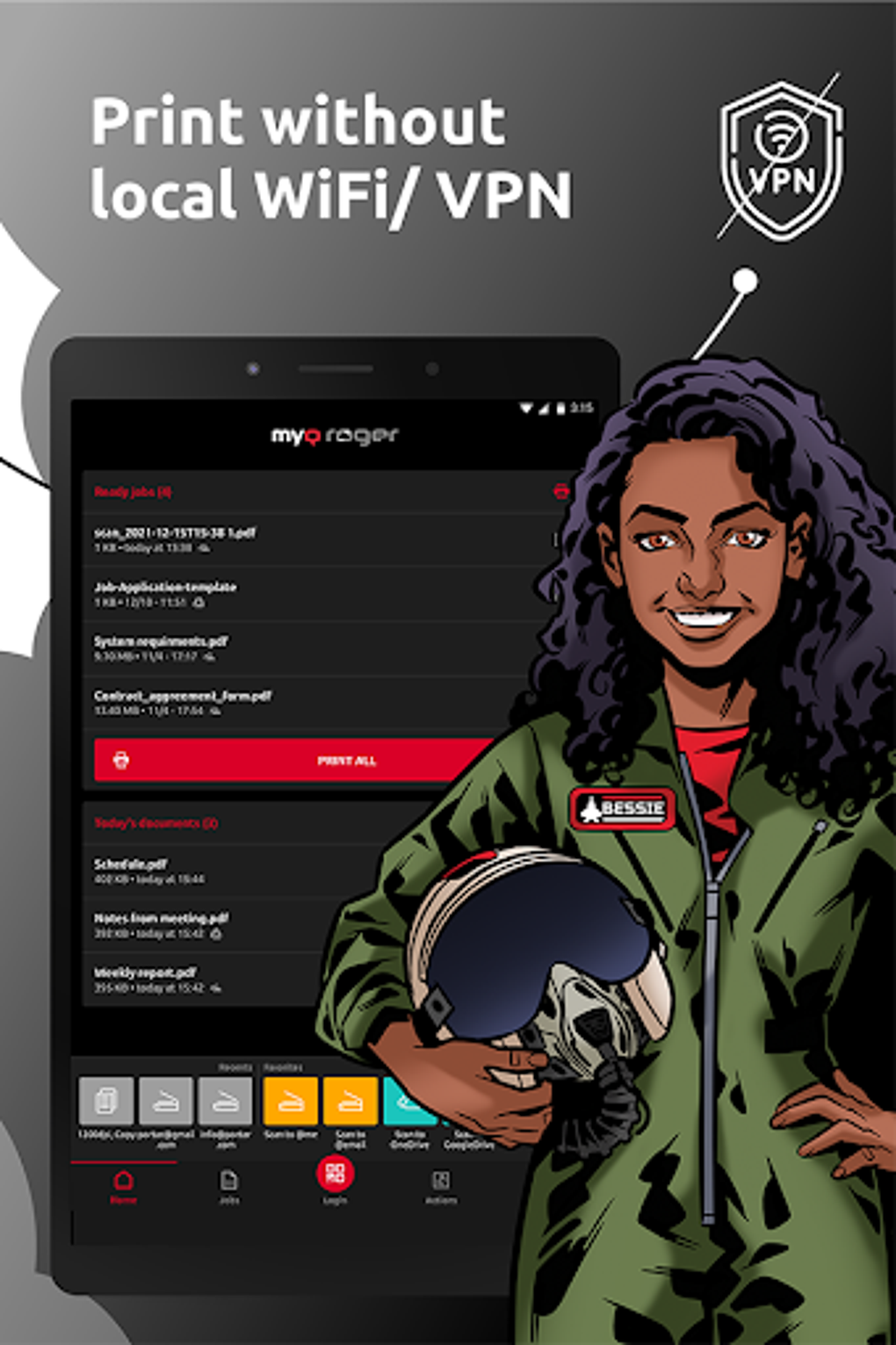 MyQ Roger Cloud Print Scan para Android - Descargar