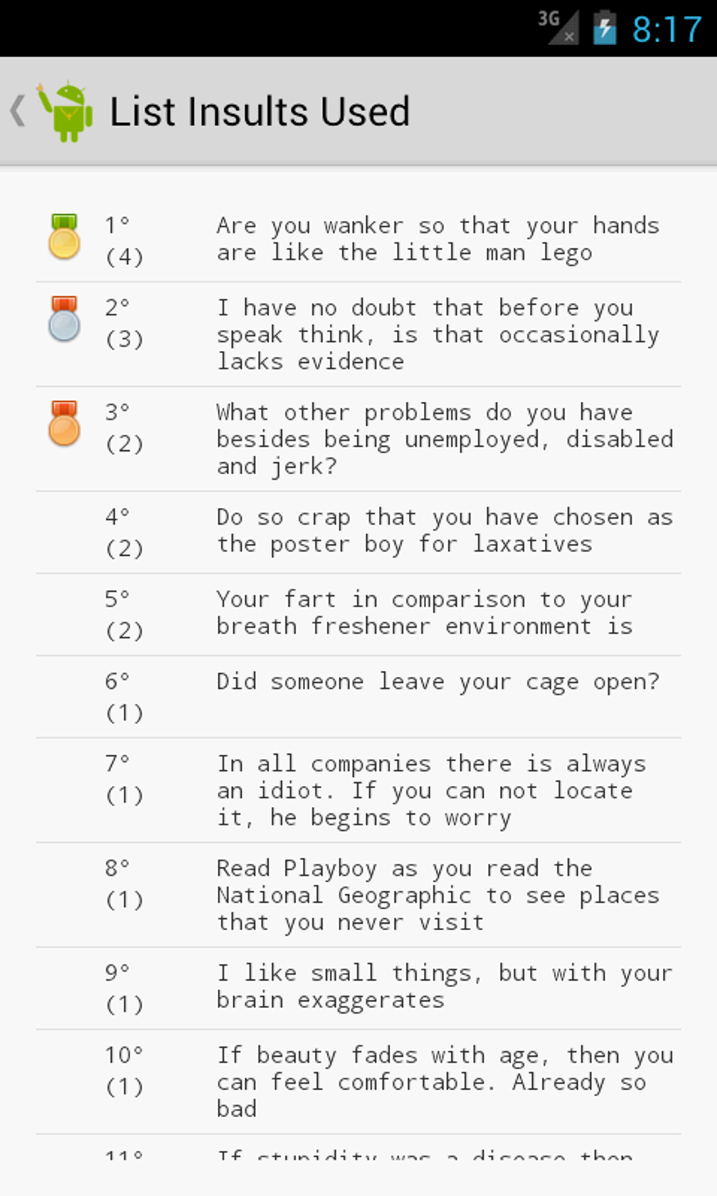 Insults Generator Insultator APK For Android Download
