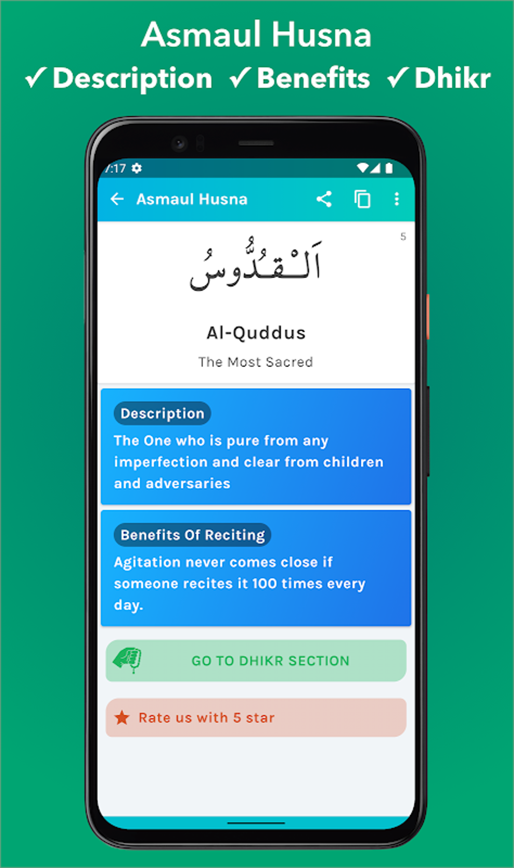 Asmaul Husna 99 Names of Allah APK para Android - Descargar