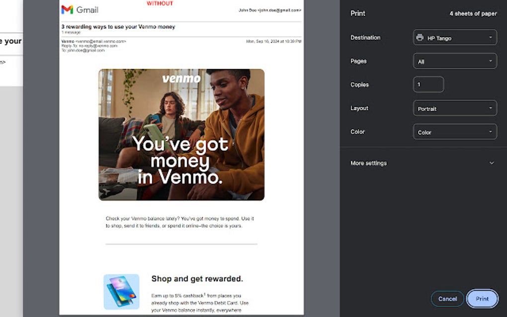 Print Helper for Google Chrome - Extension Download