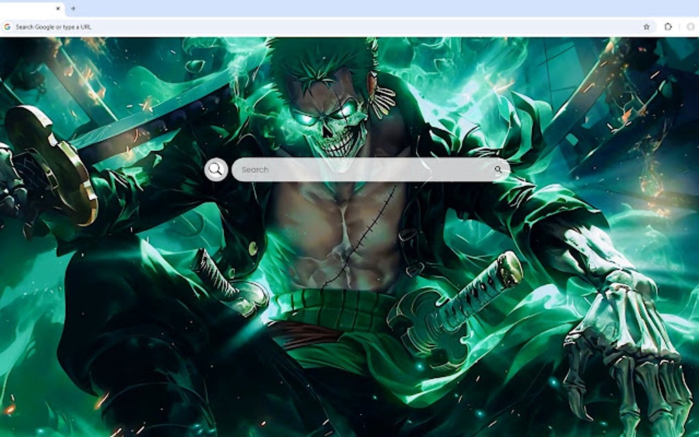 One Piece - Undead Roronoa Zoro Live Wallpaper para Google Chrome ...