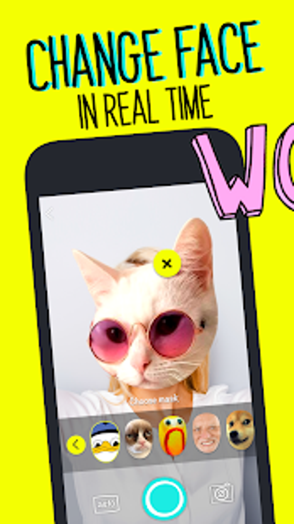 Faces: funny face changer - gif video photo frames para Android - Descargar