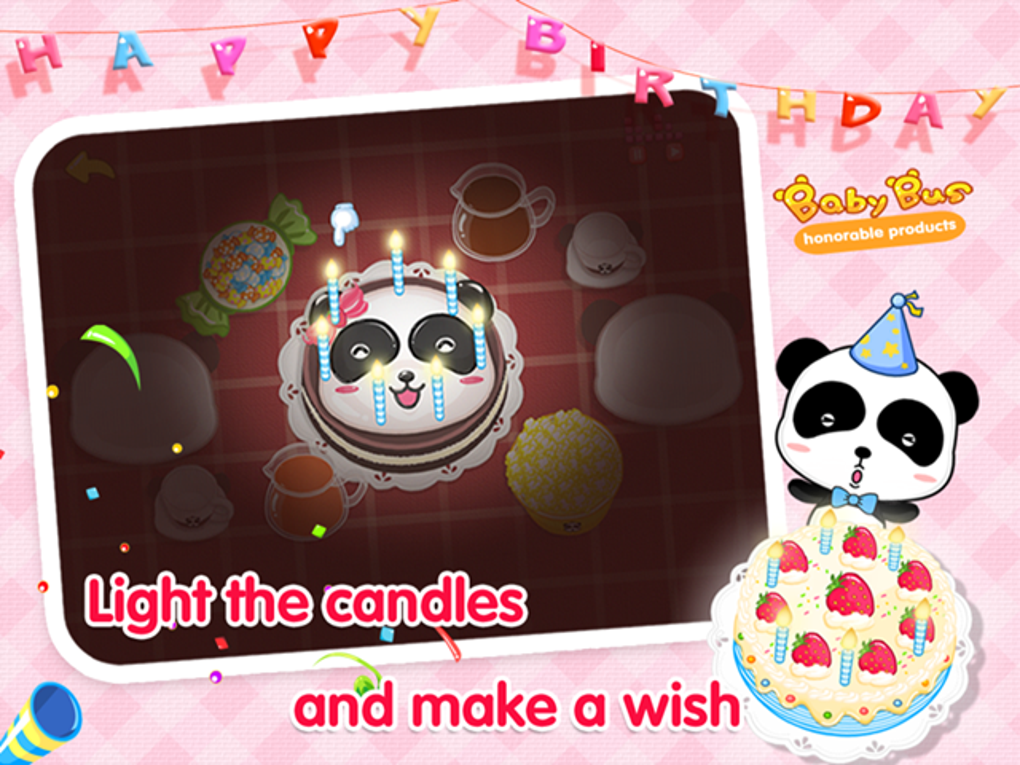 Baby Pandas Birthday Party für Android - Download