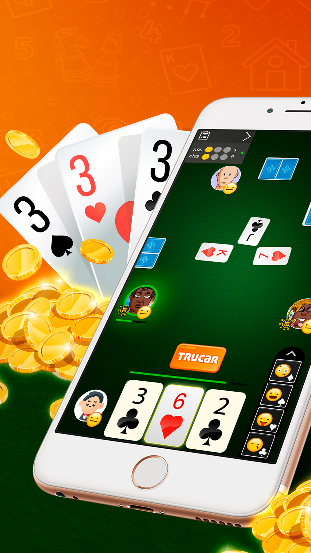 TRUCO GameVelvet - Card Game for iPhone - Download